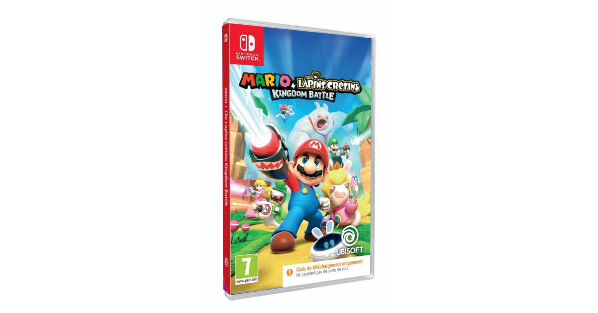 Videojáték Switchre Ubisoft Mario + Raving Rabbids Kingdom Battle ...