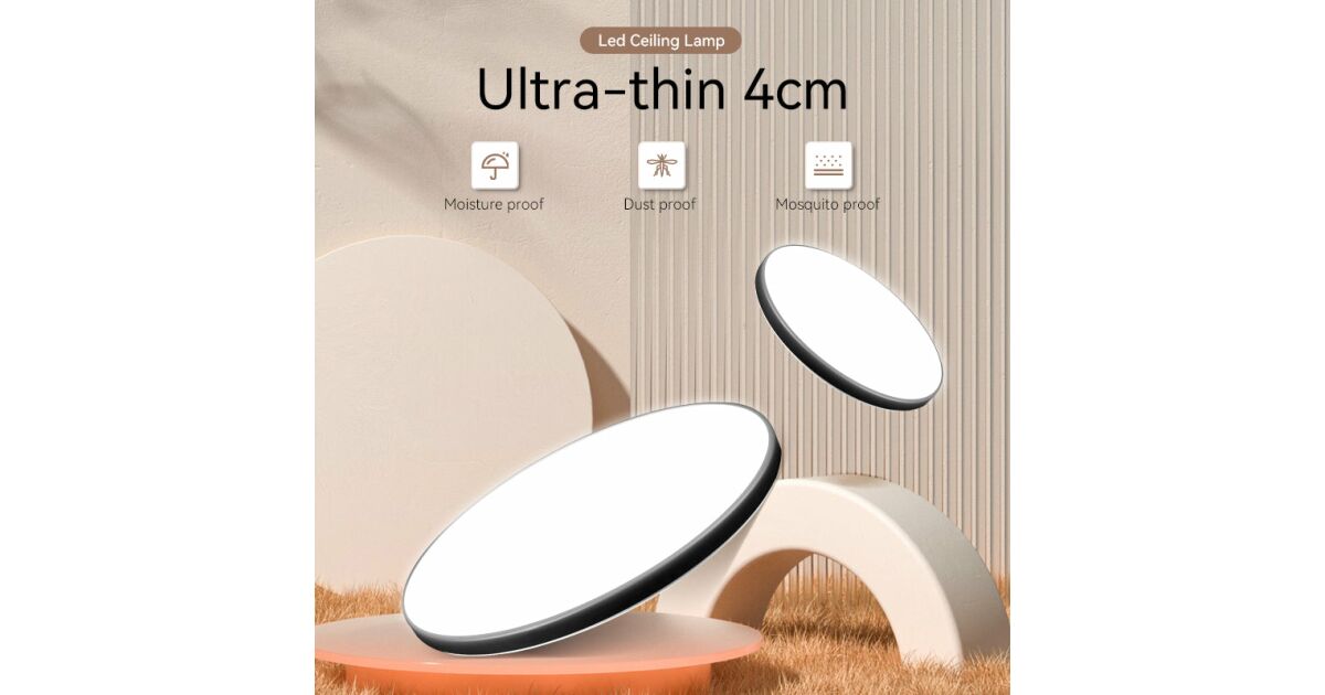 SOLIS LED mennyezeti lámpa 47cm 48W hideg fehér fény | Pepita.hu