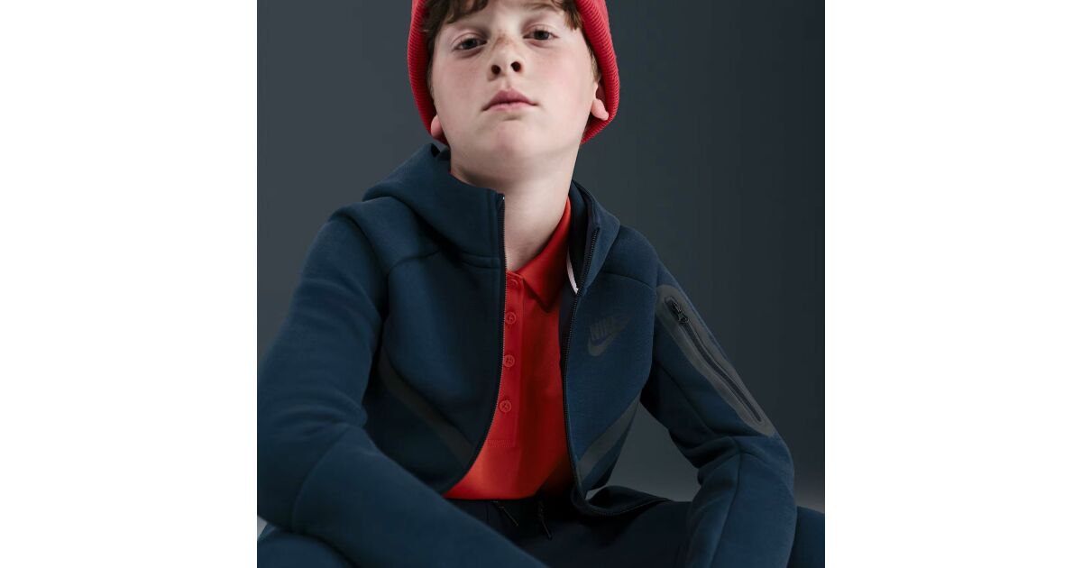 Hanorac Nike Tech Fleece Fz - Pd HV5867453 Copii Bleumarin L | Pepita.com