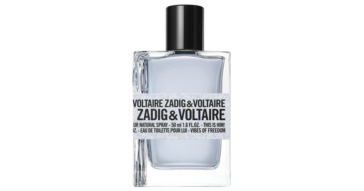 Zadig & Voltaire, This Is Him! Vibes Of Freedom, Eau De Toilette, For ...