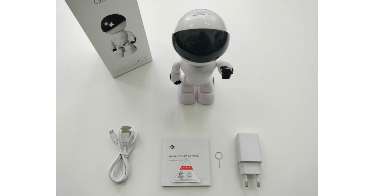 Robot cu Camera de Supraveghere, Audio-Video, NightVision, Full HD, PTZ ...