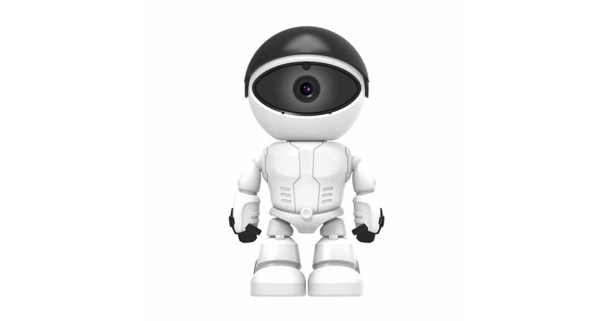 Robot cu Camera de Supraveghere, Audio-Video, NightVision, Full HD, PTZ ...