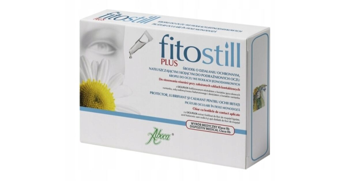 ABOCA Fitostill Plus síkosító szemcsepp 10 x 0,5 ml | Pepita.hu