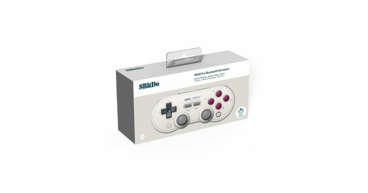 8BitDo SN30 Pro, Nintendo Switch/Switch 2, PC, Mobil, Steam Hall Effect ...