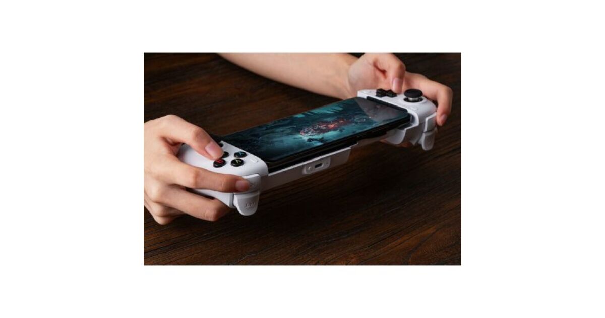 8BitDo Ultimate Mobile, iOS, Android, tvOS, 100-170 mm, Hall Effect, Bluetooth, Fekete, Vezeték ...