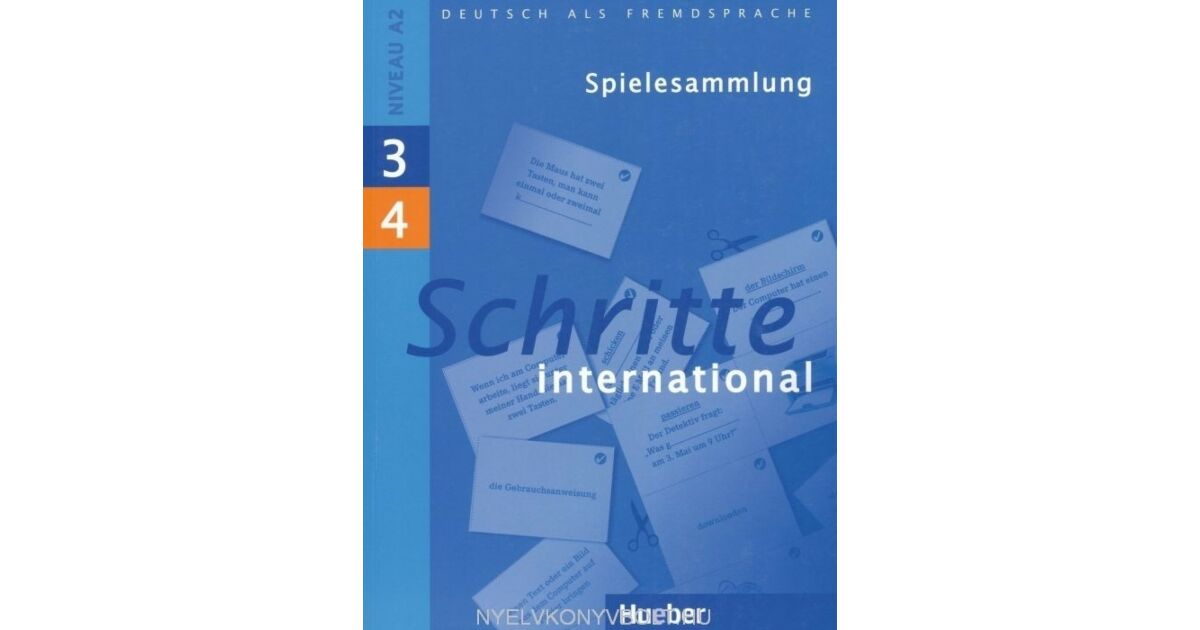 Schritte International 3-4 niveau A2 Spielesammlung | Pepita.hu