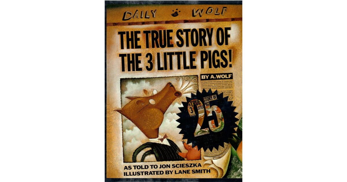 Jon Scieszka: The True Story of the Three Little Pigs | Pepita.hu