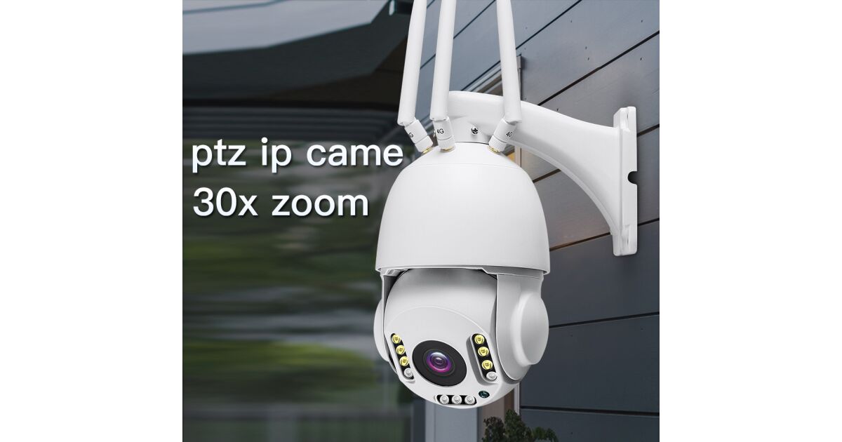 Camera de Supraveghere PTZ Profesionala 4G BAH-100, Ultra HD, 30X Zoom ...