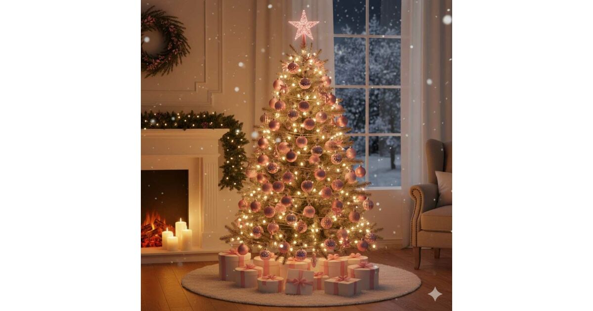 Globuri decorative pentru brad de Crăciun în diverse culori - 16 buc ...