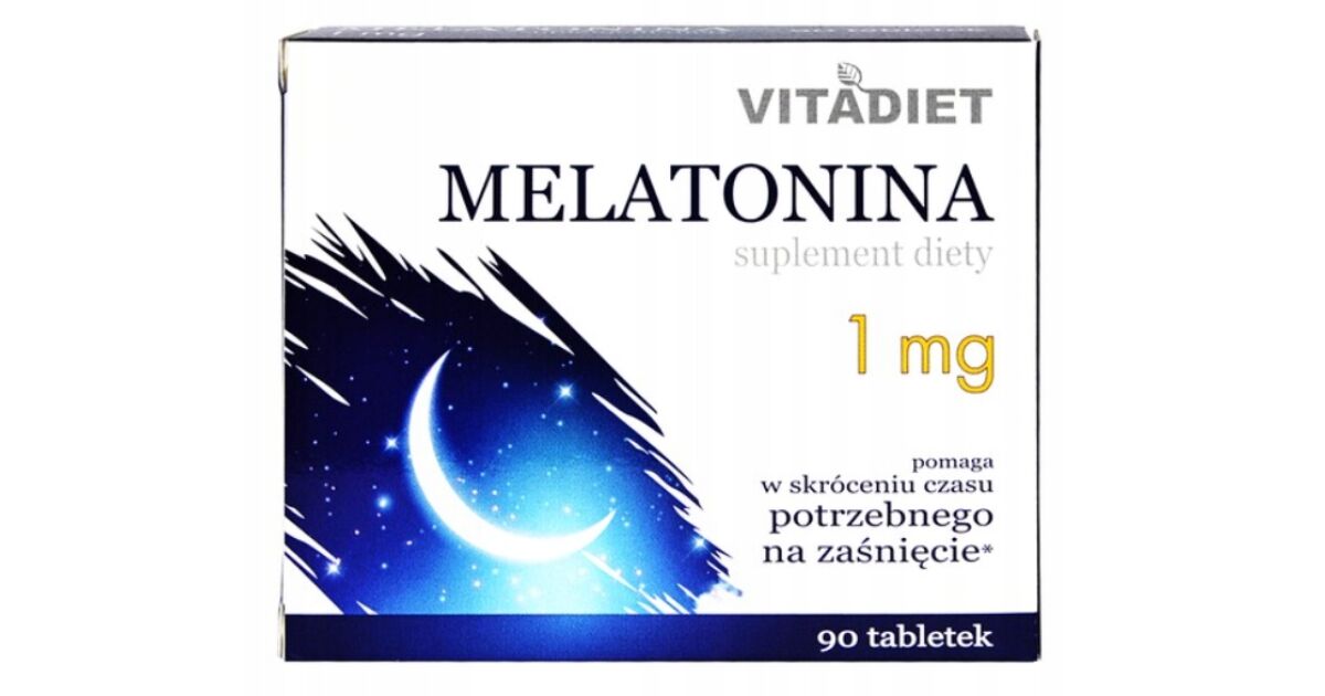 MELATONIN 1 mg alvás stressz Vitadiet 90 tabletta. | Pepita.hu