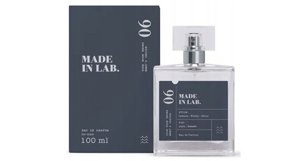 MADE IN LAB 06 MEN EAU DE PARFUM FÉRFI 100 ml | Pepita.hu