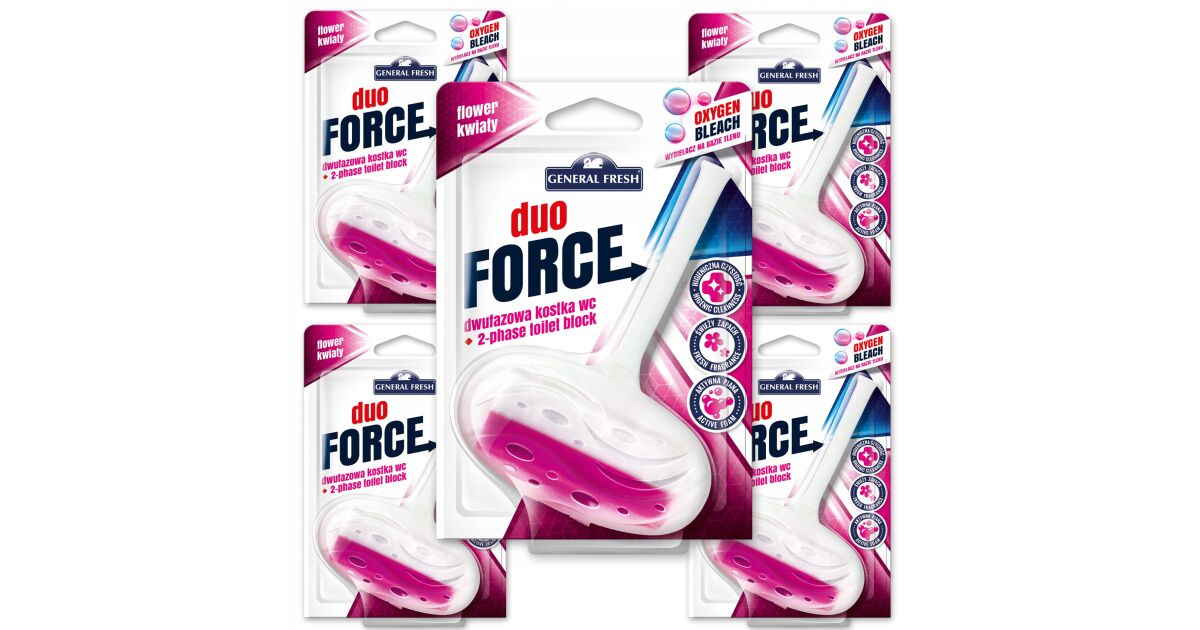 General Fresh FORCE DUO virágos WC-kocka 40 g | Pepita.hu
