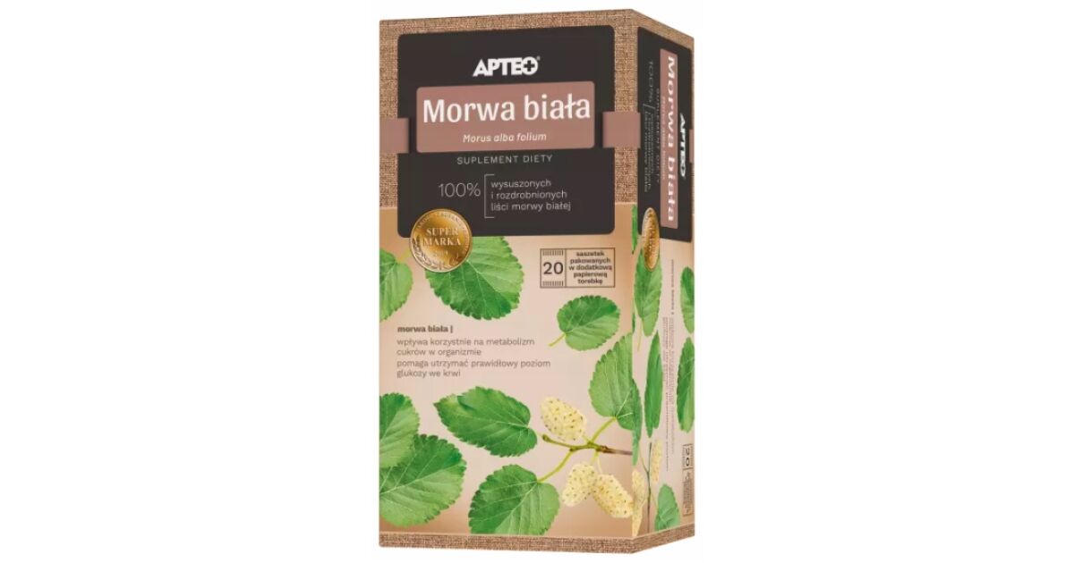 FEHÉR EPERFA teafix Apteo 20 tasak | Pepita.hu