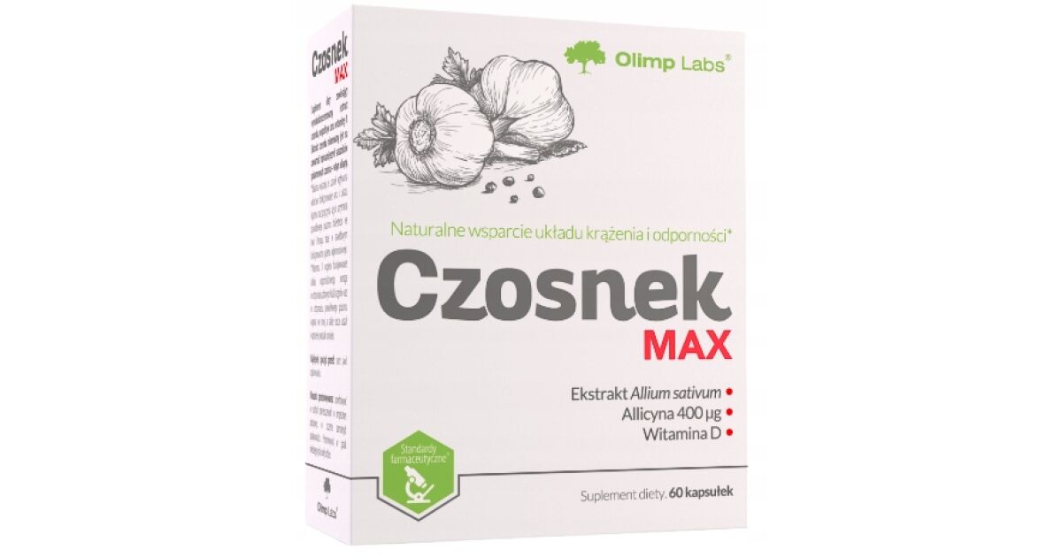 OLIMP Fokhagyma Max keringési rendszer IMMUNITÁS 60 kapsz. | Pepita.hu