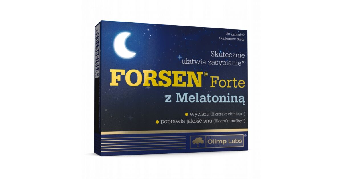 Olimp Forsen Forte melatoninnal 30 kapszula | Pepita.hu