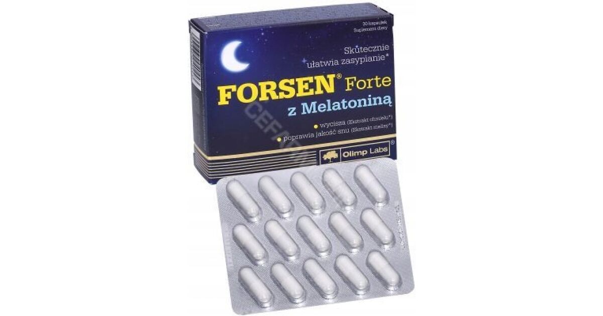 Olimp Forsen Forte melatoninnal 30 kapszula | Pepita.hu