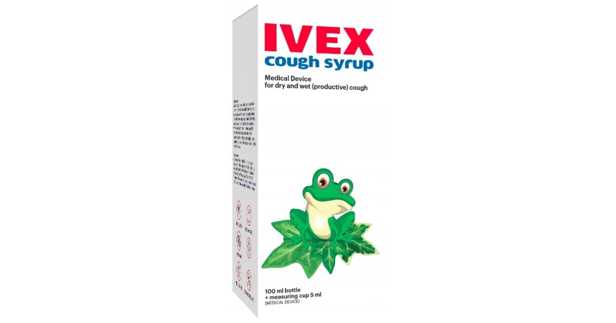IVEX száraz/nedves köhögés elleni szirup gyermekeknek 100 ml | Pepita.hu