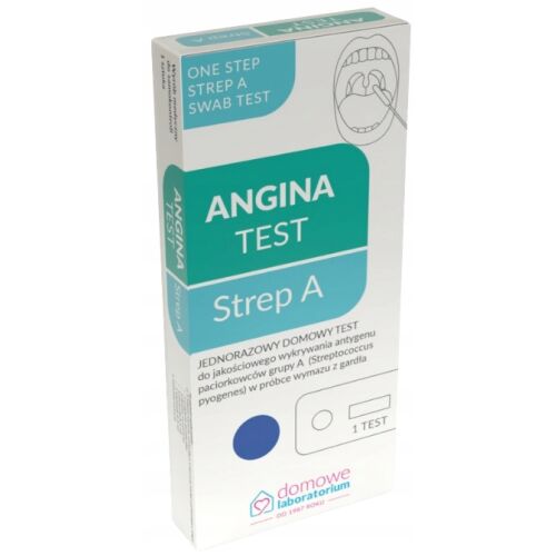 Angina teszt Strep A teszt a streptococcusok kimutatására a torokban 1 ...