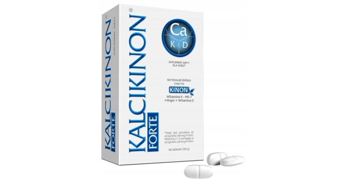 KALCIKINON FORTE vitamin K2 + D3 + kalcium BONES Valentis 60 tabletta ...