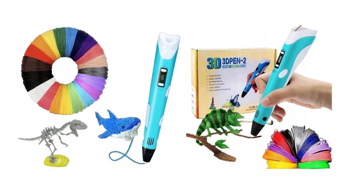 DreamCraft 3D toll 3D kék készlet XXL 110m könyvfilament | Pepita.hu