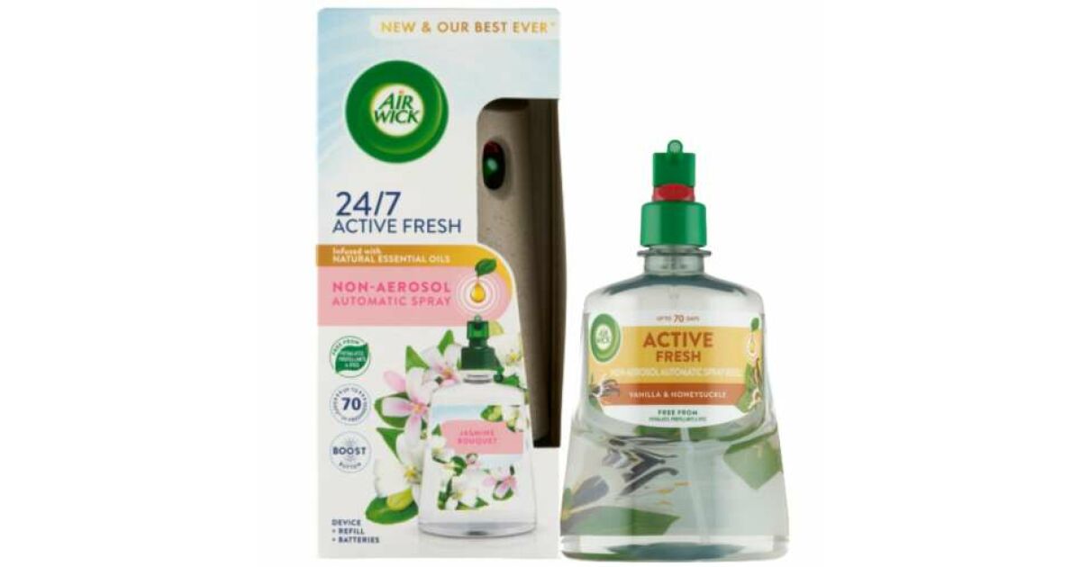 Air Wick 24/7 Active Fresh starter pack - Floral | Pepita.com