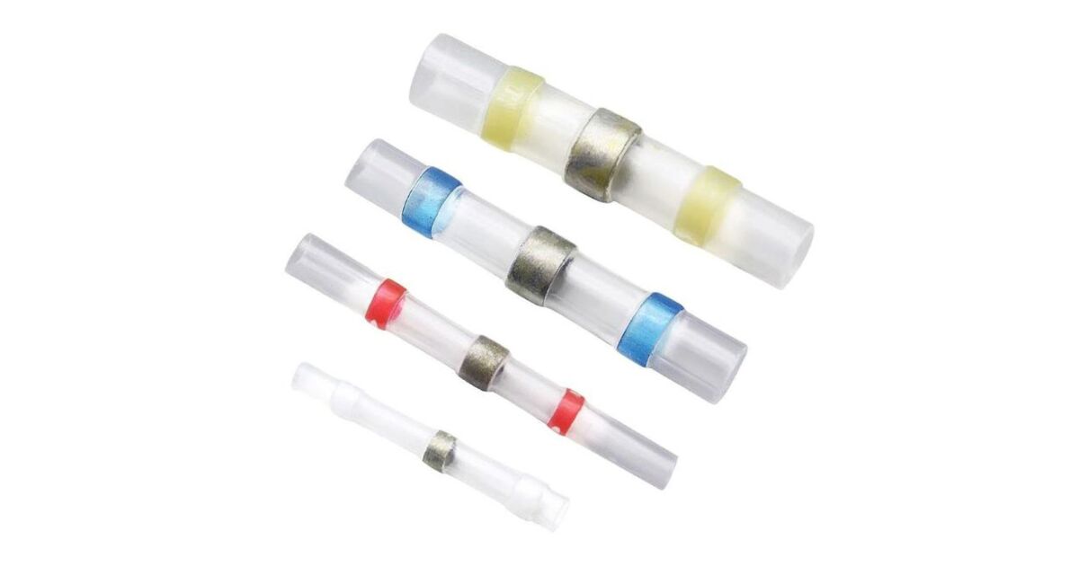 Set 120 conectori termocontractibili cu tabla, Zola®, etansare si ...