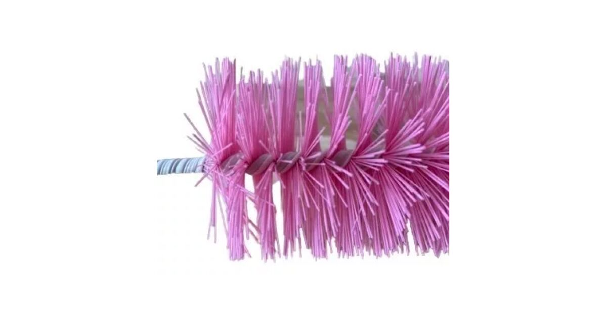 Perie pentru spalarea sticlelor, Zola®, din sarma cu perii din plastic ...