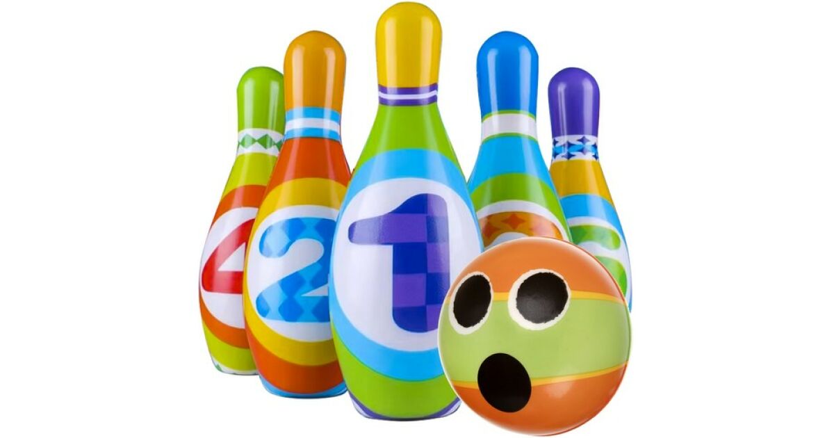Set de 6 popice din spuma, Zola®, 1 bila, culori pastelate | Pepita.com