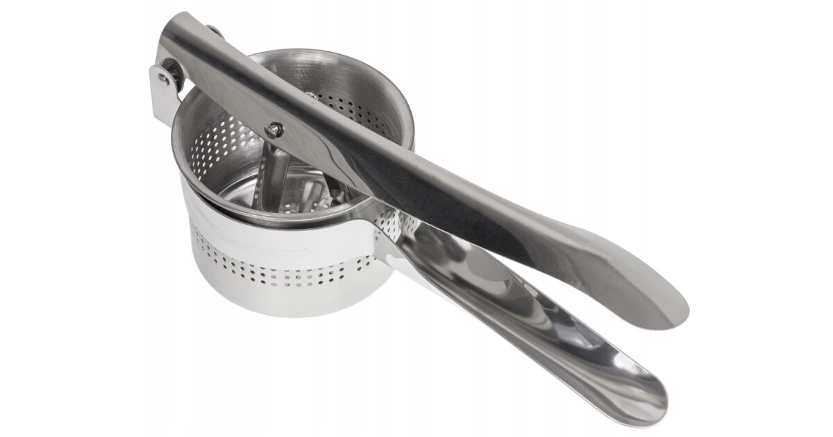 Presa pentru piure de legume si fructe, UBX®, otel inoxidabil, 27x10x10 ...