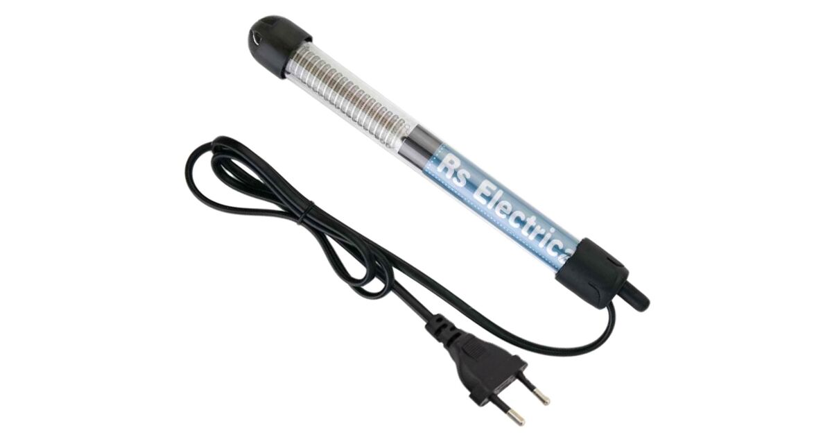 Incalzitor de acvariu cu termostat, Zola®, 50W, 220-240 V, temperatura ...