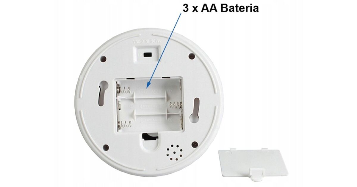 Camera video realista, Zola®, rotunda, cu led rosu intermitent, 12.5x12 ...