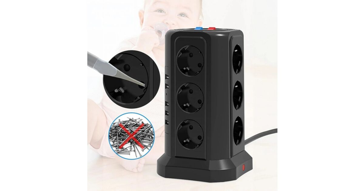 Prelungitor vertical tip turn cu protectie la supratensiuni, Zola, 12 ...