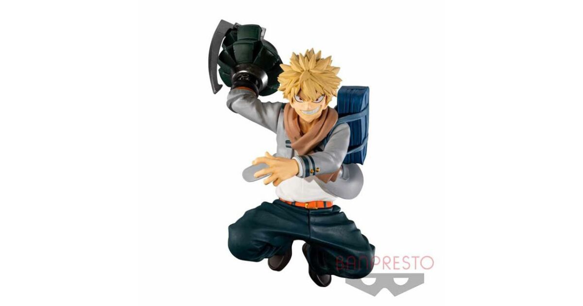 My Hero Academia Bravegraph PVC Statue Katsuki Bakugo Vol. 3 12 cm ...