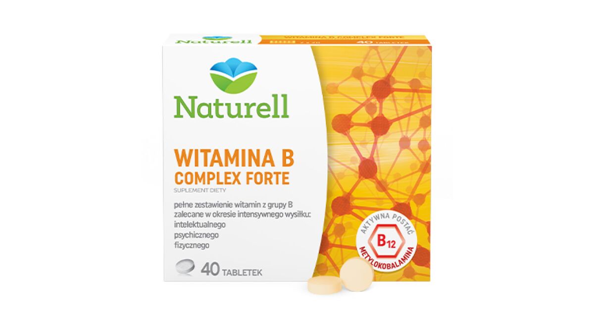Naturell B-vitamin Komplex Forte 40 tabletta | Pepita.hu