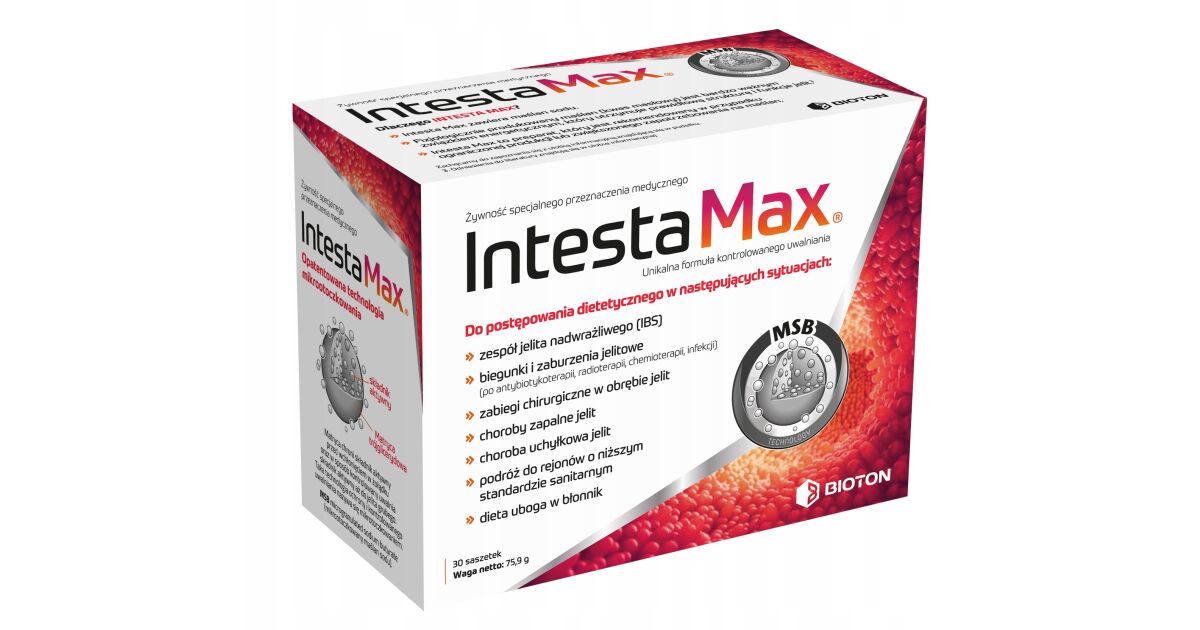 INTESTA MAX 30 tasak hasmenés irritábilis bél szindróma IBS | Pepita.hu