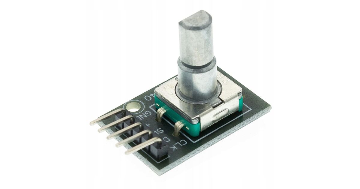 Modul Encoder Rotativ cu Buton - Rotație 360° Continuu, Buton ...