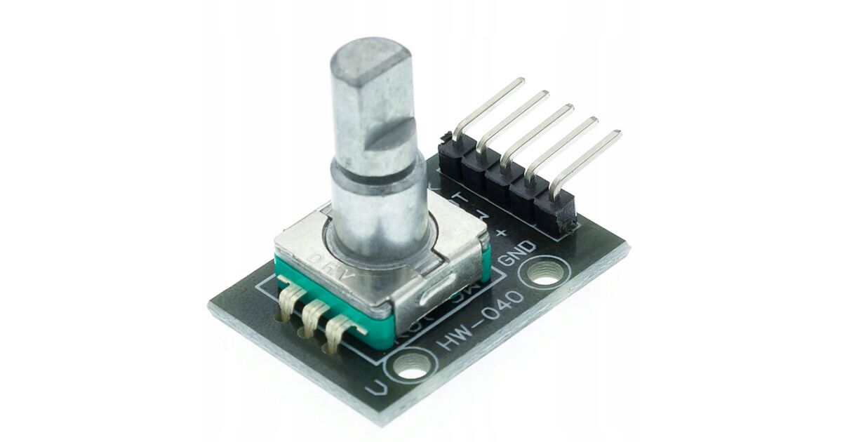 Modul Encoder Rotativ cu Buton - Rotație 360° Continuu, Buton ...