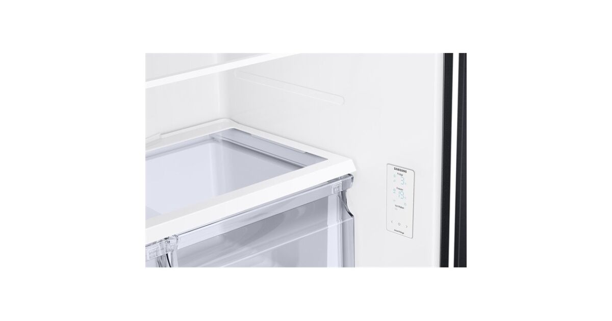 Samsung RF50C530EB1/EO fekete, Side-by-Side, Hűtő:330L, Fagyasztó:165L ...
