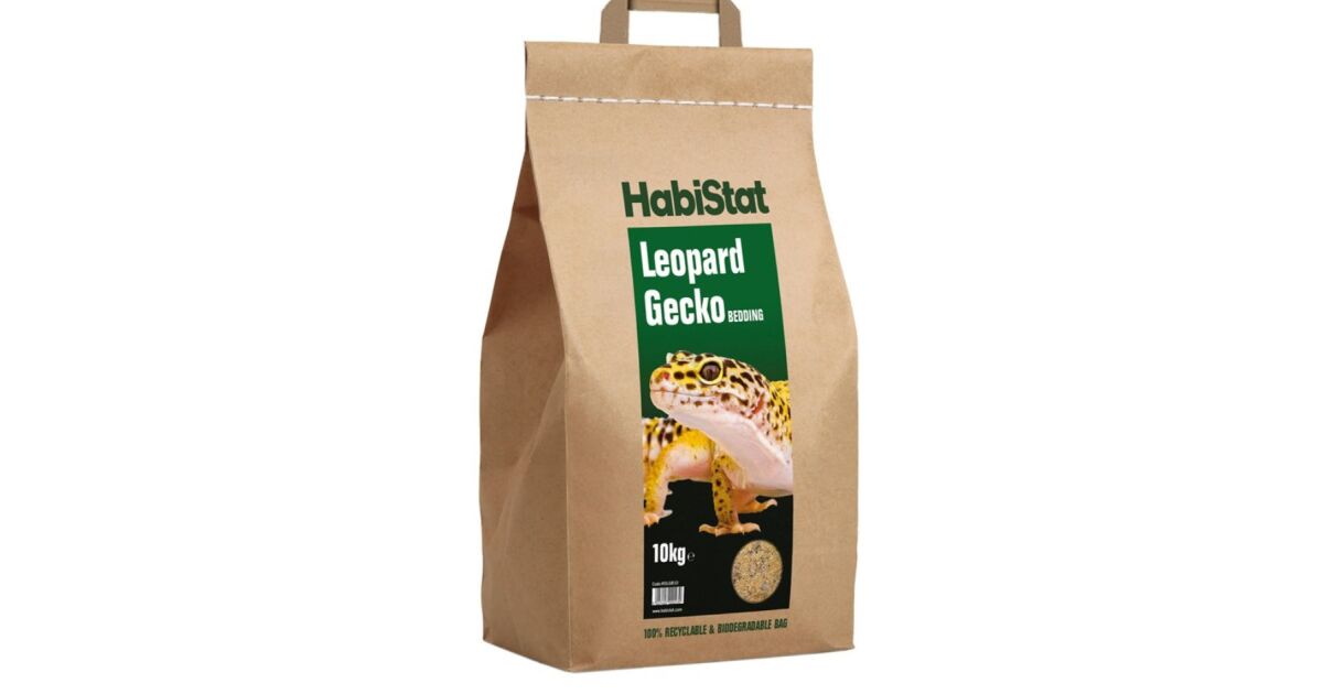 HabiStat | Leopard Gecko Bedding | Természetes talaj leopárd gekkók ...