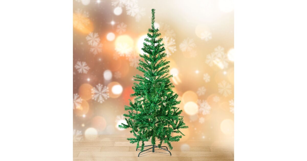 Brad artificial – 180 cm – verde clasic – PE/PVC | Pepita.com
