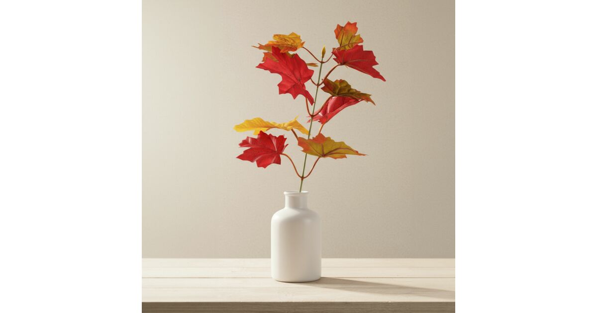 Decoratiune de toamna – frunza – 30 cm – cu tepusa pentru fixare ...