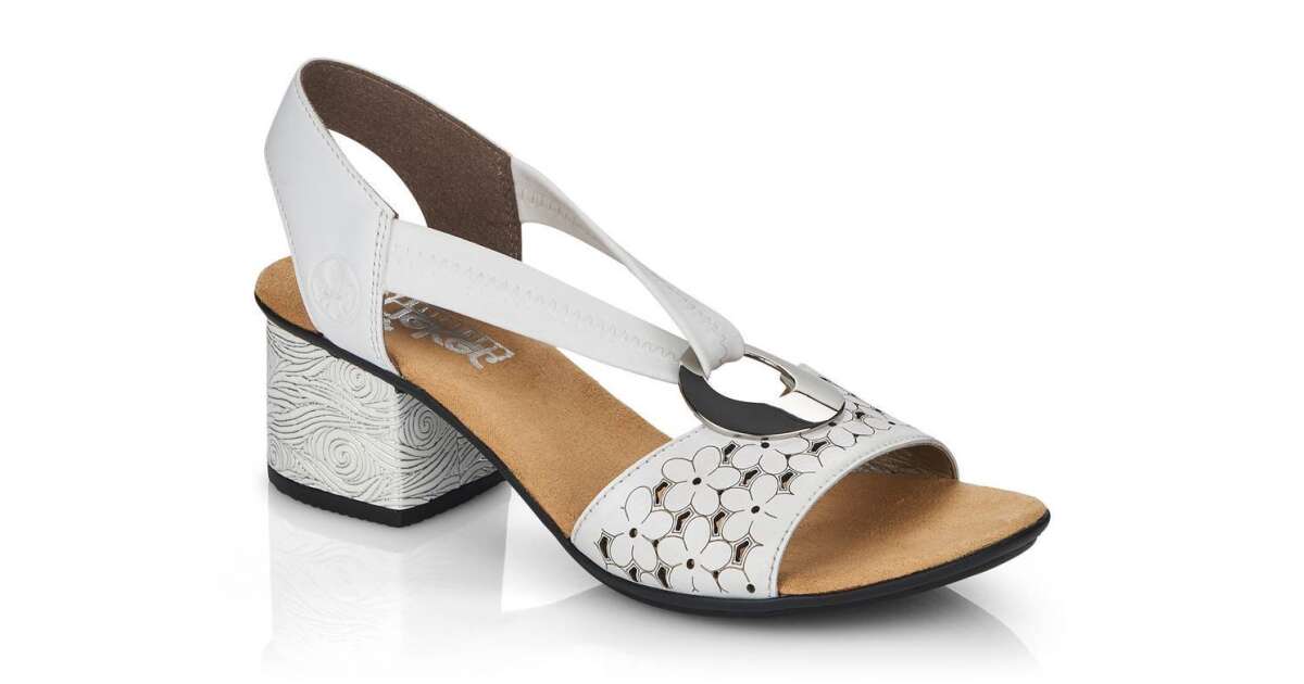 Rieker női szandál - fehér | Pepita.hu