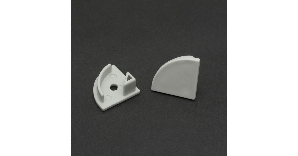 Capac terminal pentru profile aluminiu LED | Pepita.com