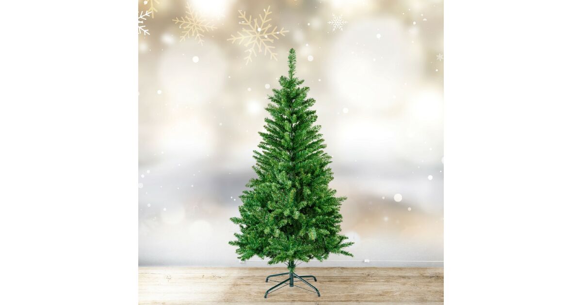 Brad artificial – 150 cm – Nordmann – PVC – verde inchis | Pepita.com