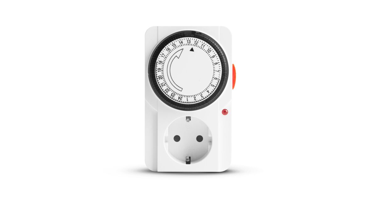 Priza cu temporizator analogic - cu indicator LED - 230V - 16A - 3680W ...