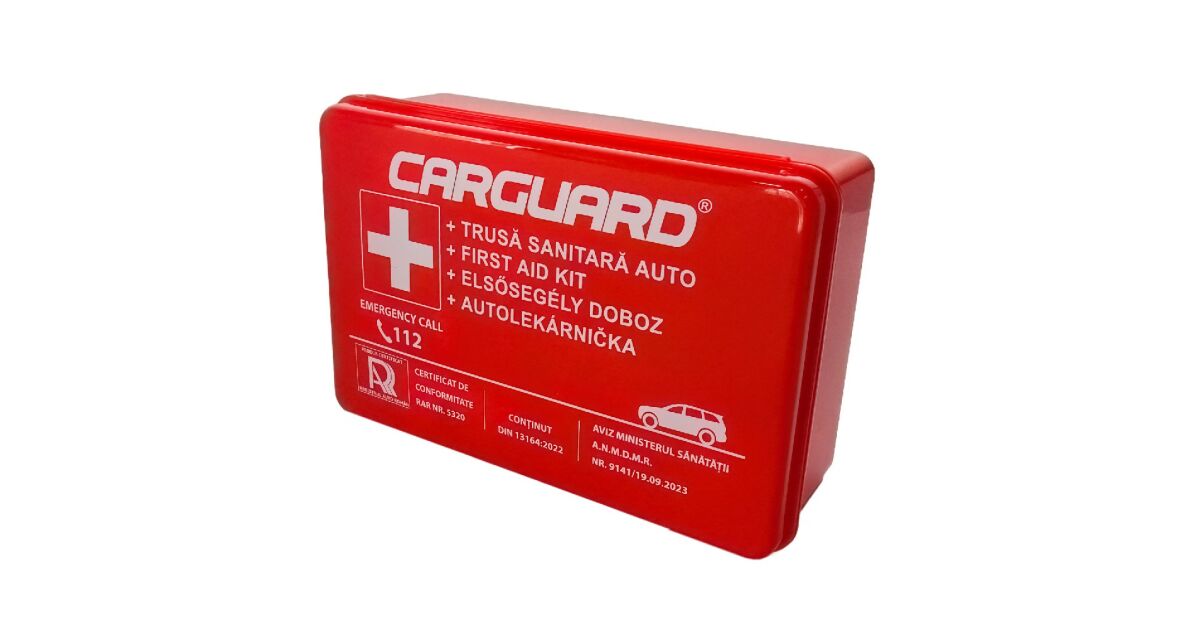 Set 1 TrusÄƒ sanitarÄƒ auto - Certificat R.A.R. - CARGUARD | Pepita.com