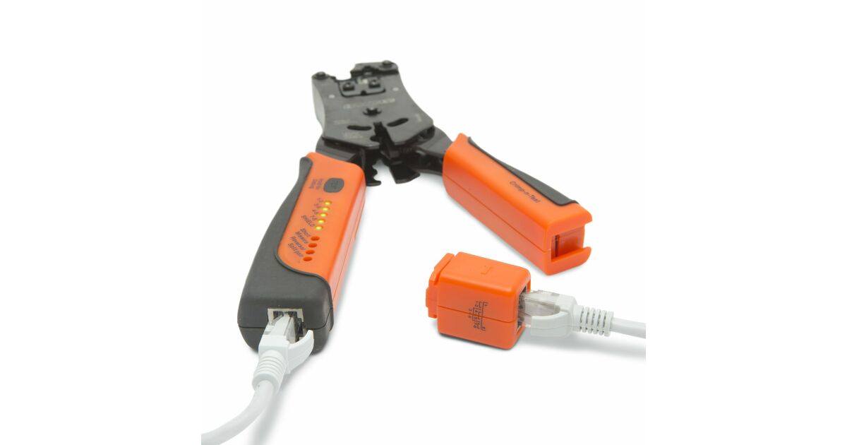 Cleste de sertizare, cu tester cablu | Pepita.com