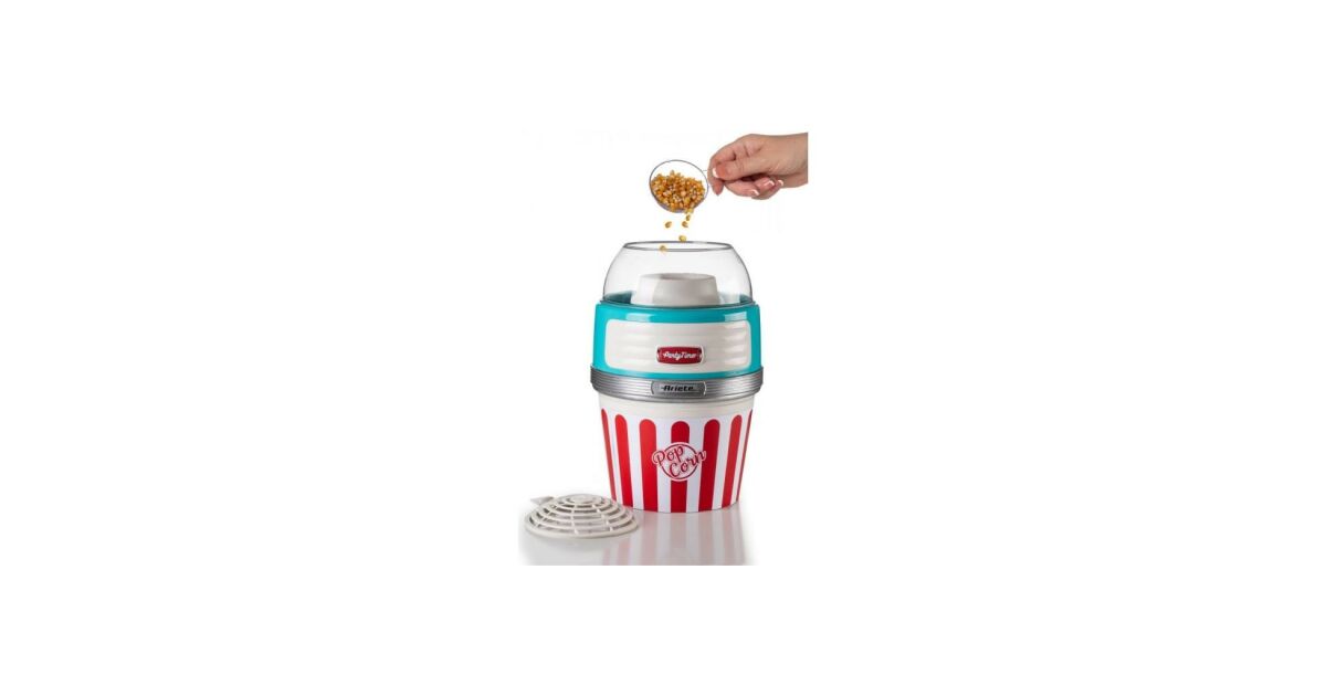 Ariete 2957/01 XL Party Time AZZURRO Popcorn készítő | Pepita.hu