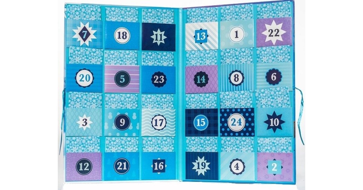 Disney. Regatul de gheata. Calendar de Advent. Set cu 24 de carticele ...