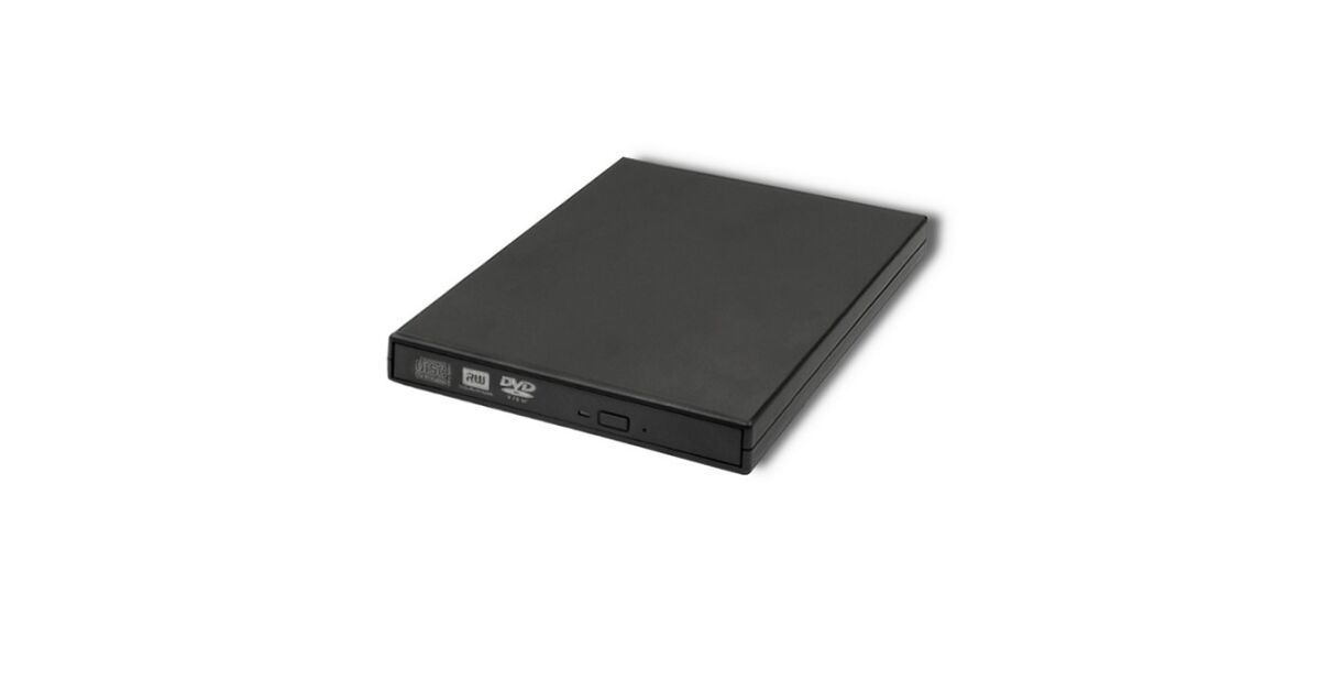 External DVD RW recorder USB 2.0, Black (51858) | Pepita.hu